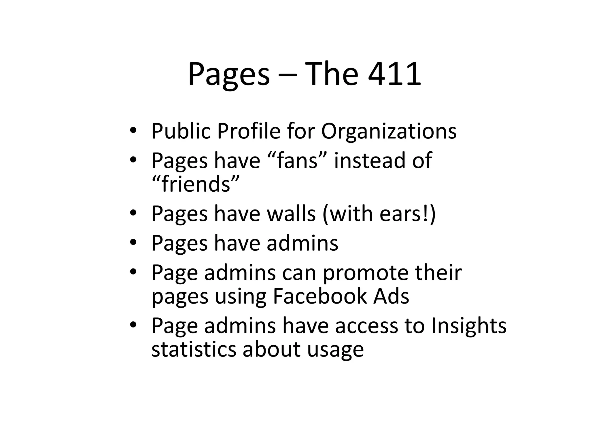 Packard socialmedia lab-module 7c-facebook | PPT