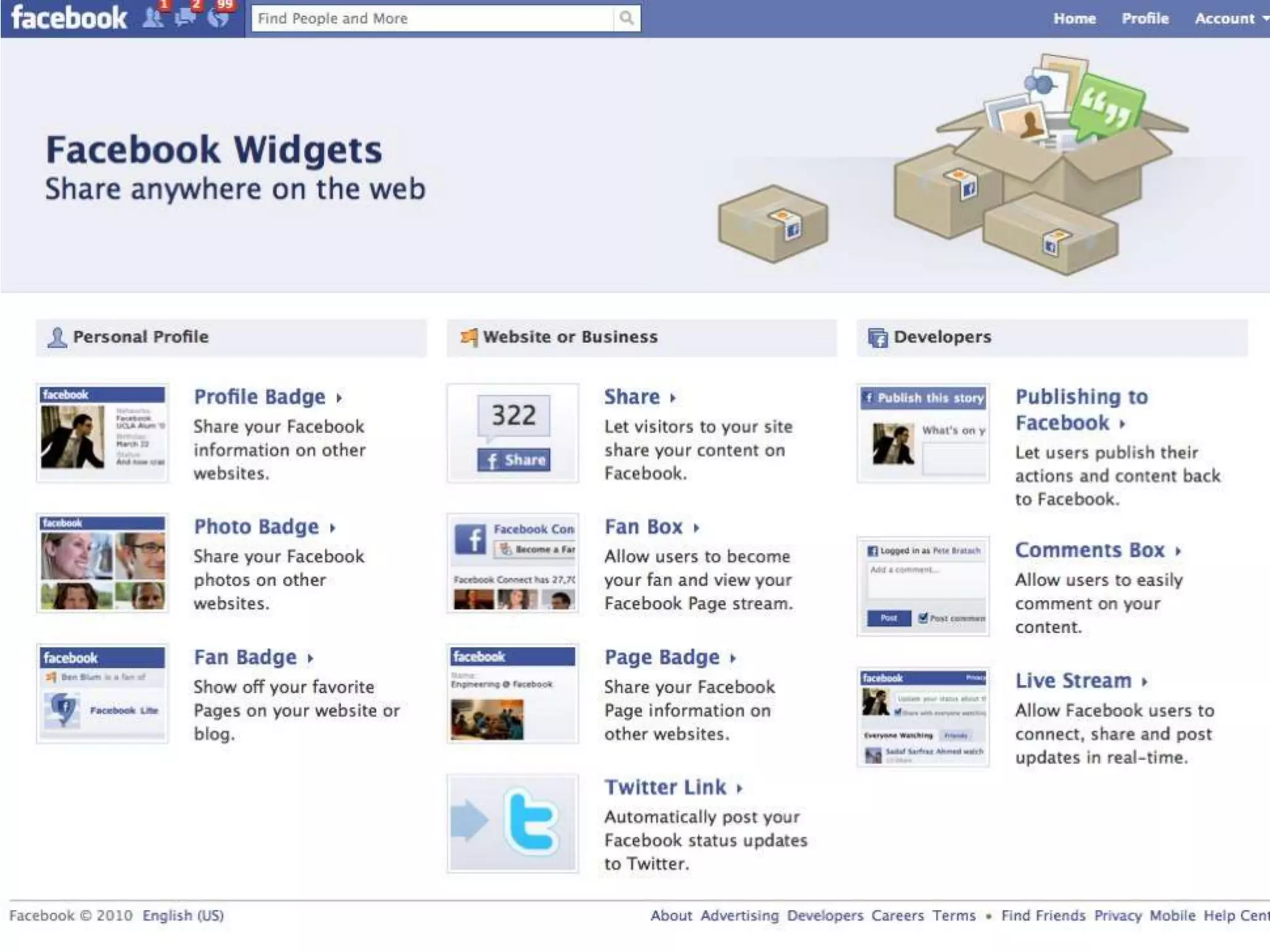 Packard socialmedia lab-module 7c-facebook | PPTX