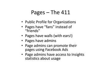 Packard socialmedia lab-module 7c-facebook | PPTX