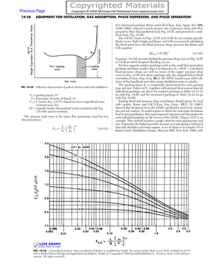 Packed bed flooding | PDF