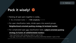 Packed Levitated Marker for Entity and Relation Extraction | PDF