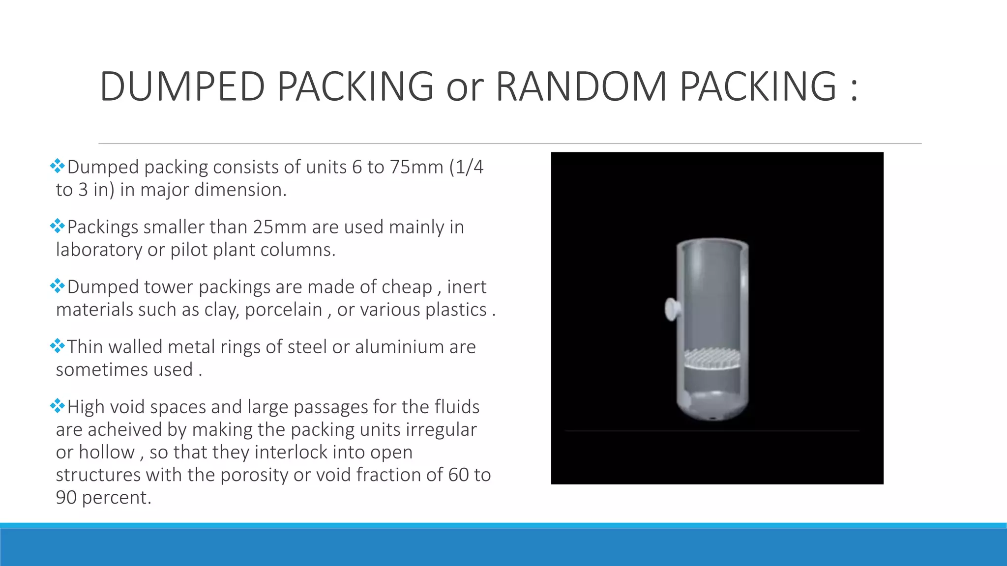 Packed towers | PPTX