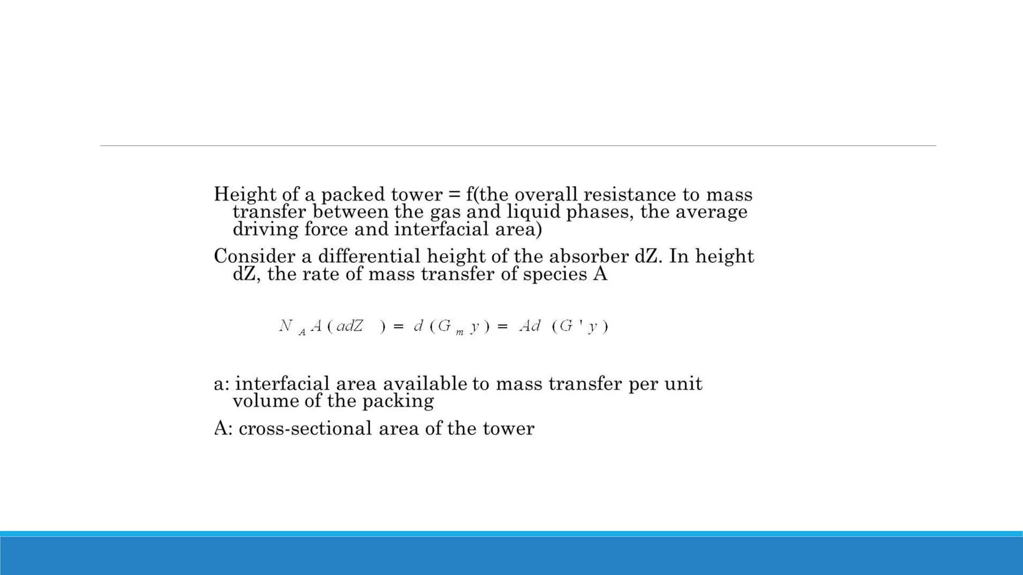 Packed towers | PPTX