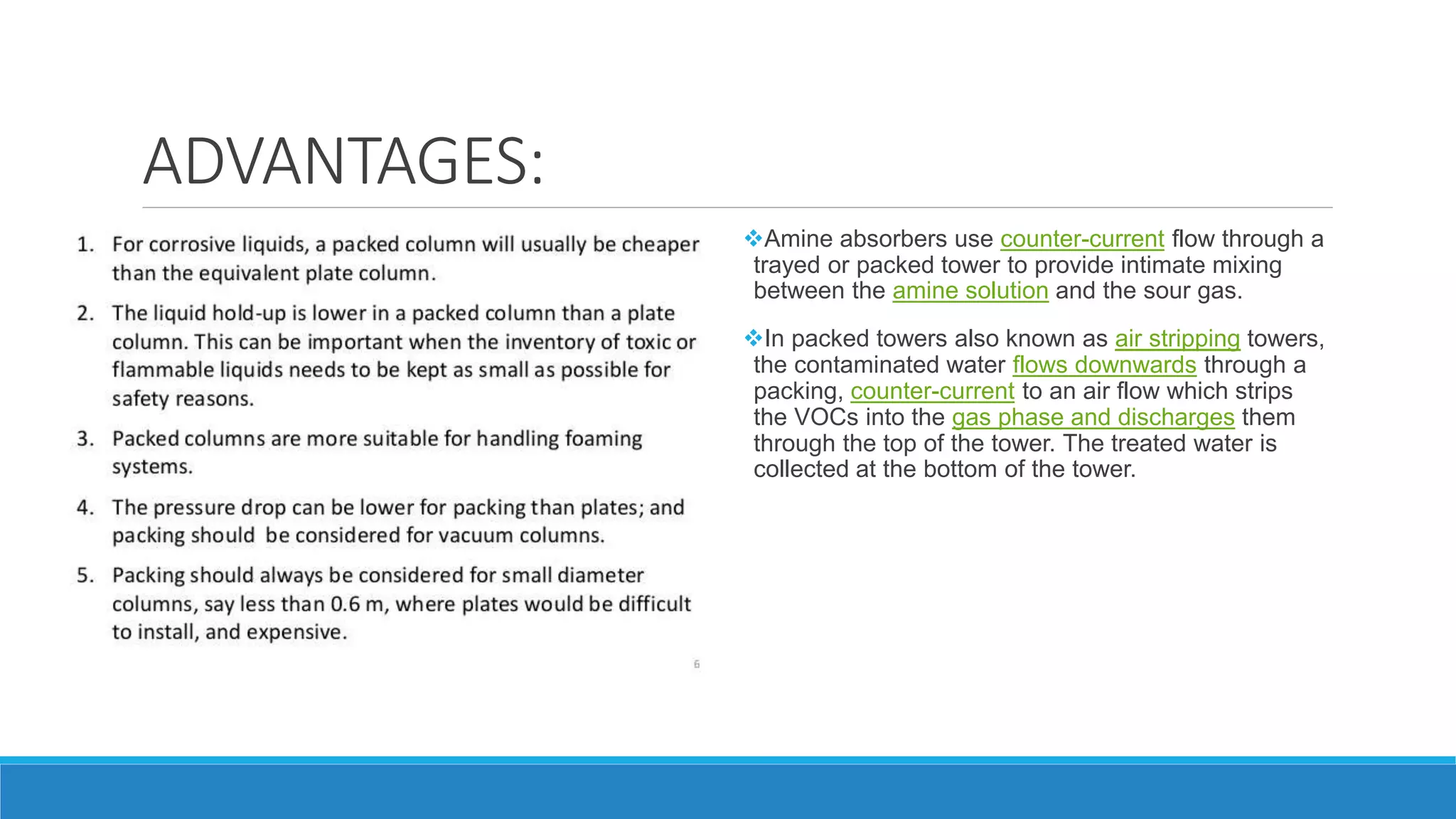 Packed towers | PPTX