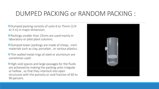 Packed towers | PPTX