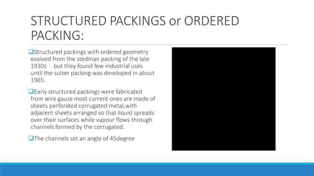 Packed towers | PPTX