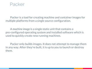 Packer by HashiCorp | PDF