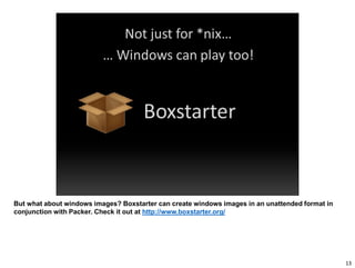 SEP DevOps Ignite Talk - Packer | PPT