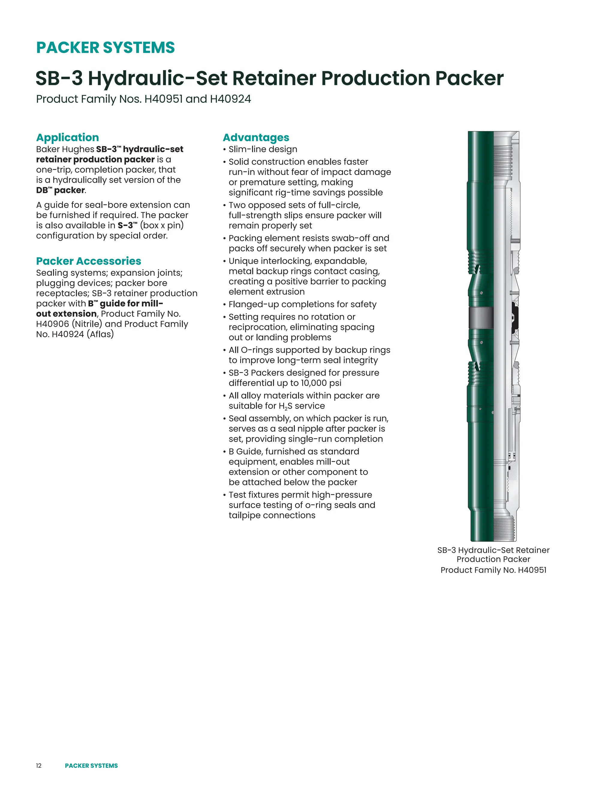 Packer-systems-cat Baker para completacion | PDF