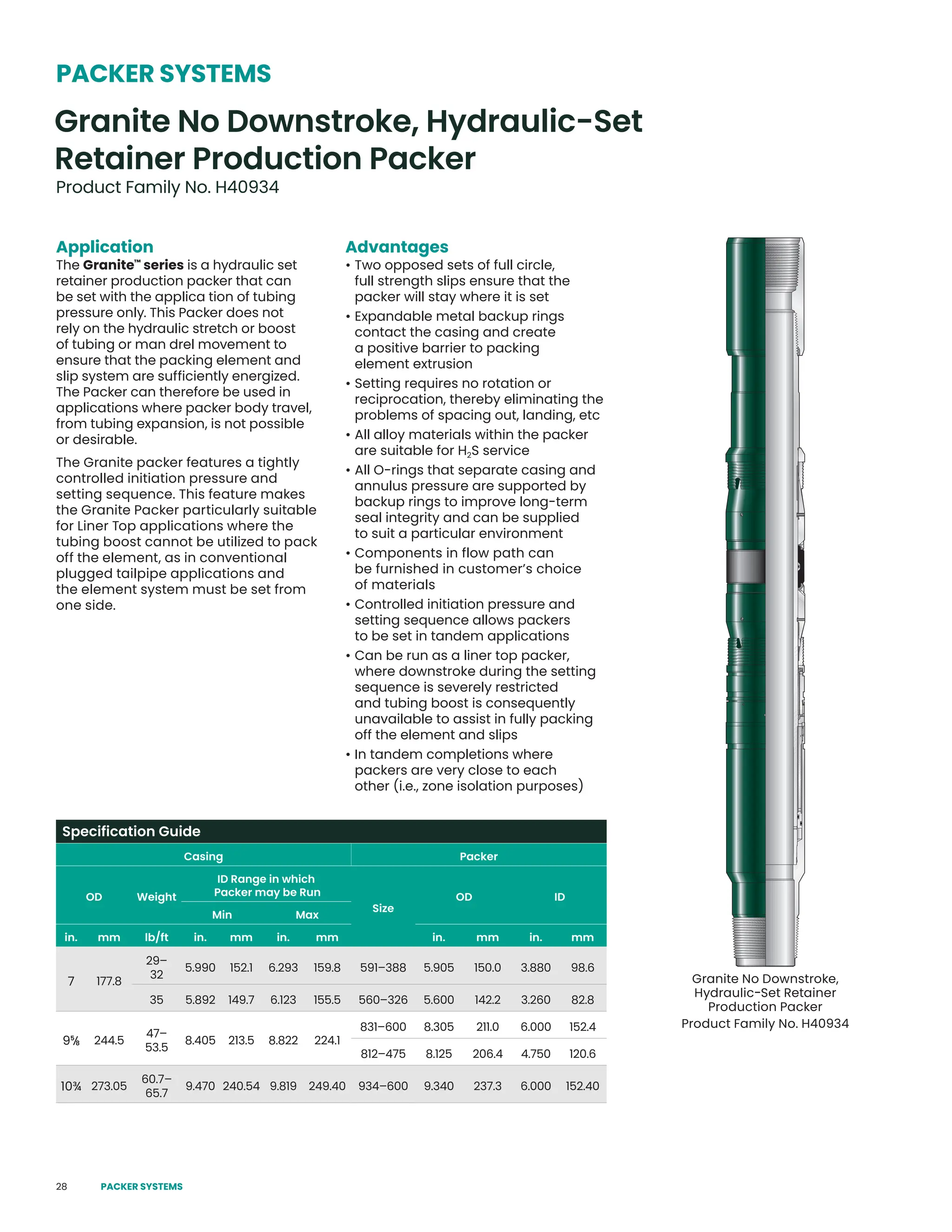 Packer-systems-cat Baker para completacion | PDF