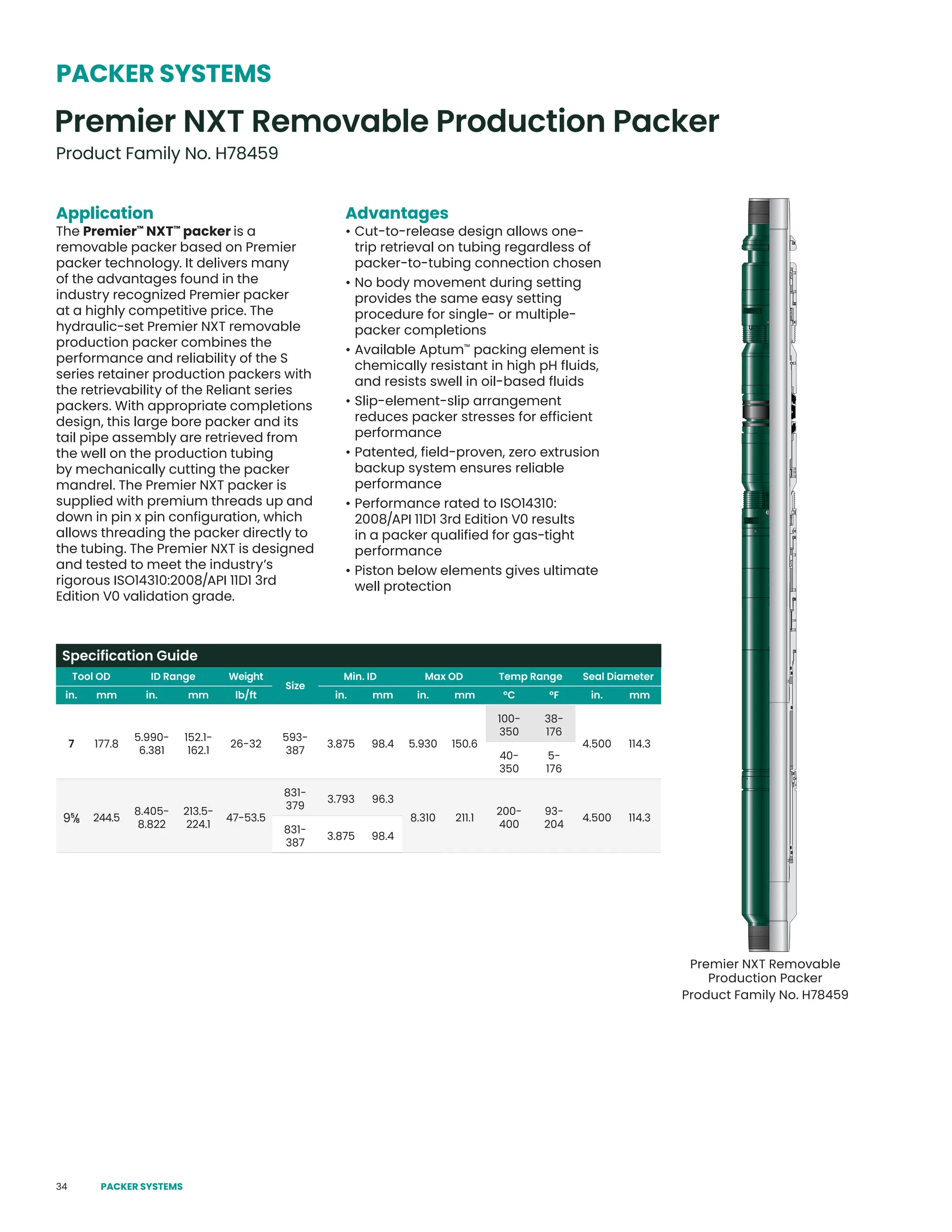 Packer-systems-cat Baker para completacion | PDF