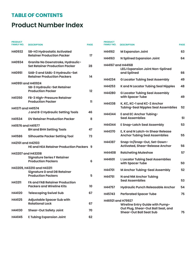 Packer-systems-cat Baker para completacion | PDF