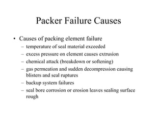 Packer failure | PDF
