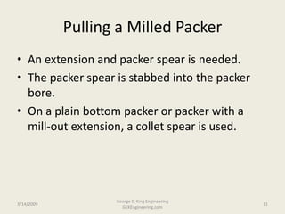 Packer milling | PDF