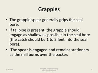 Packer milling | PDF