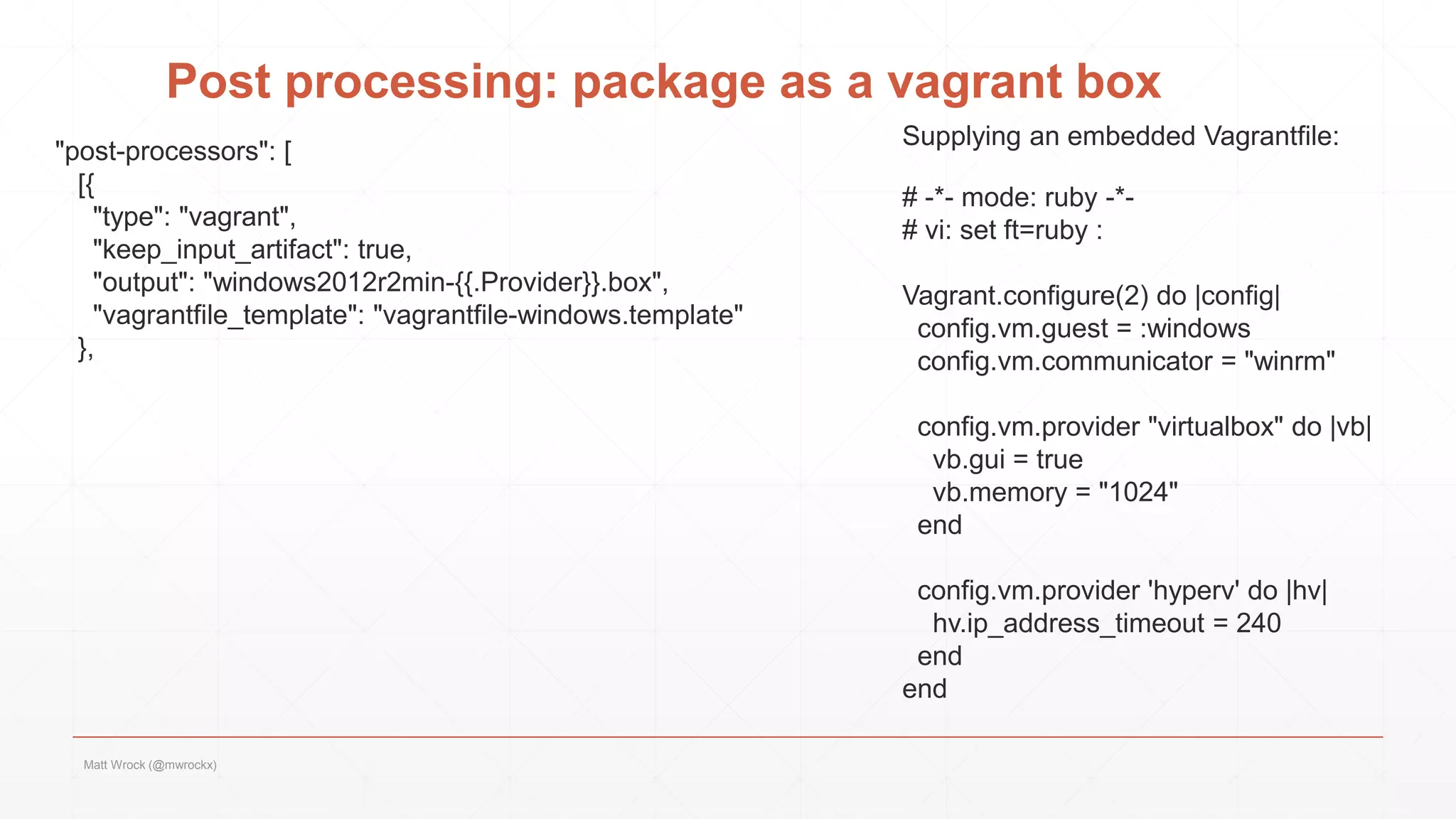 Building Windows Images with Packer | PPT