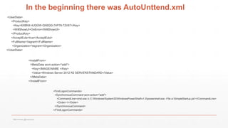 Building Windows Images with Packer | PPT