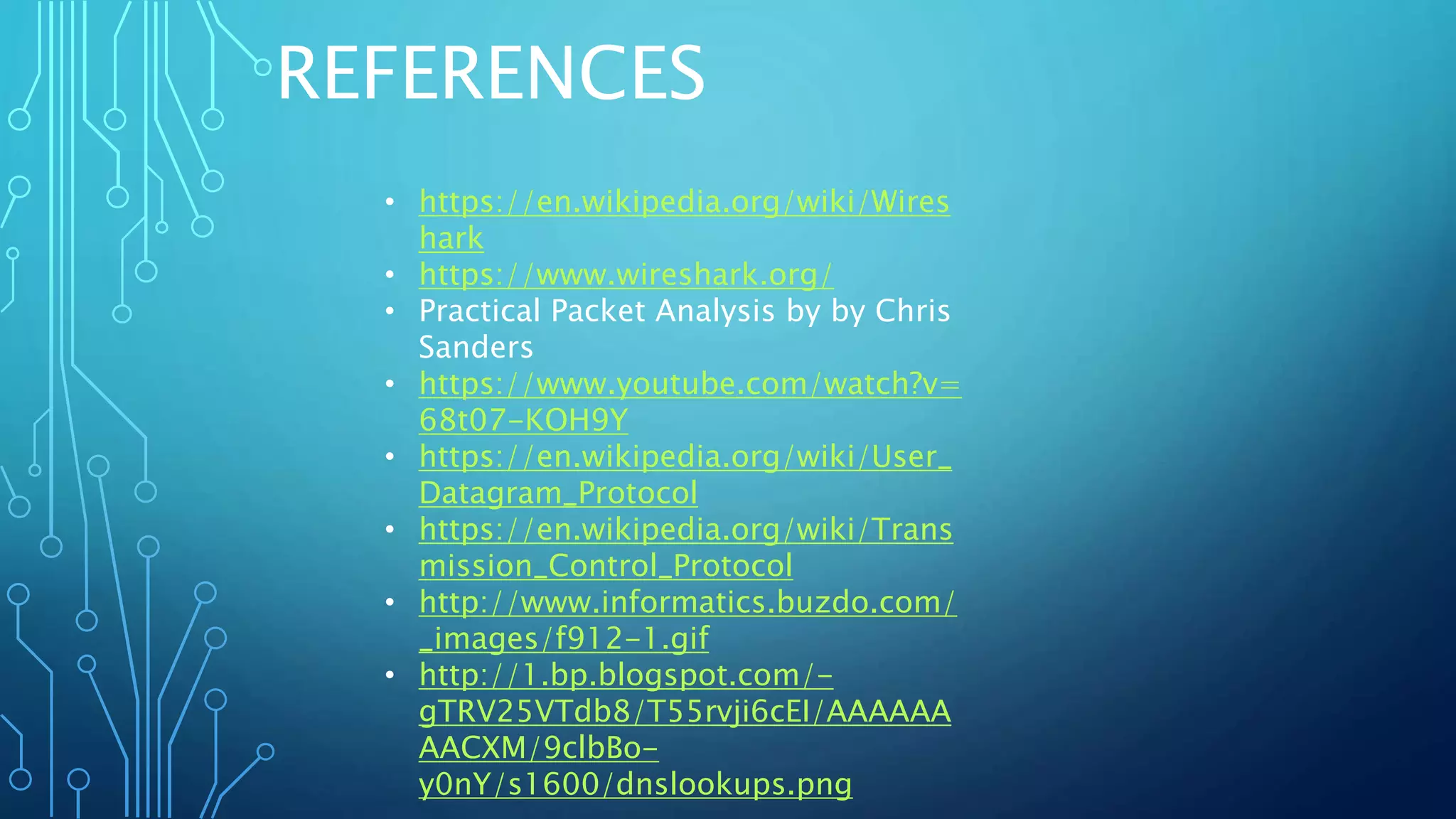 Packet Analysis Using Wireshark Pptx Computer Networking Computing