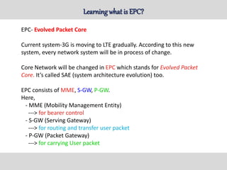 Packet core network basics | PPTX