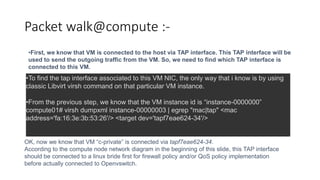 Packet flow on openstack | PPTX