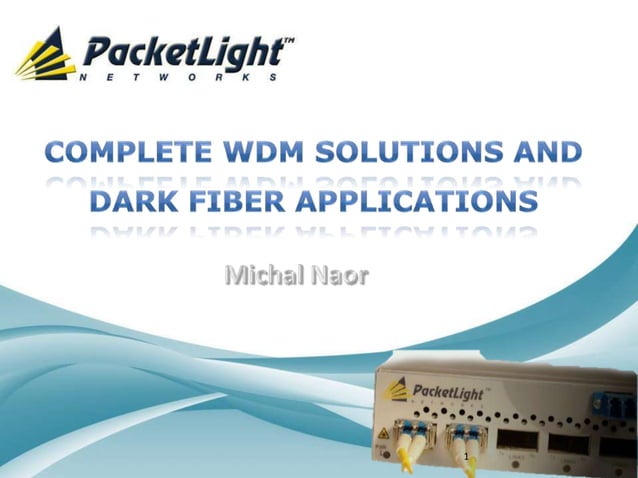 Packet Light Portfolio | PPTX | Computer Networking | Computing