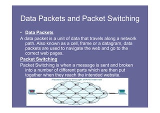 Packets, routers and ip addresses | PPT