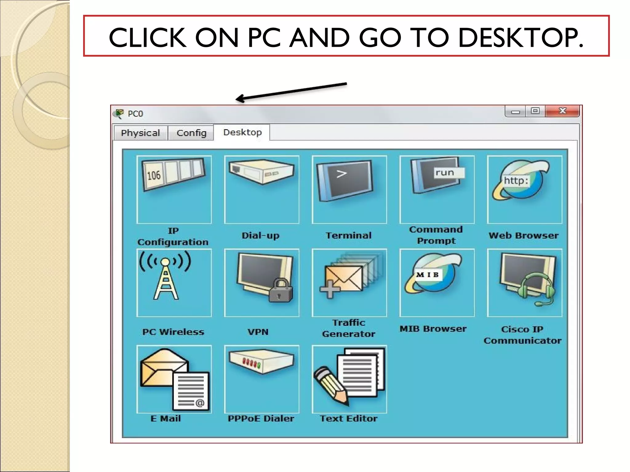 Packet tracer | PPT | Computer Networking | Computing