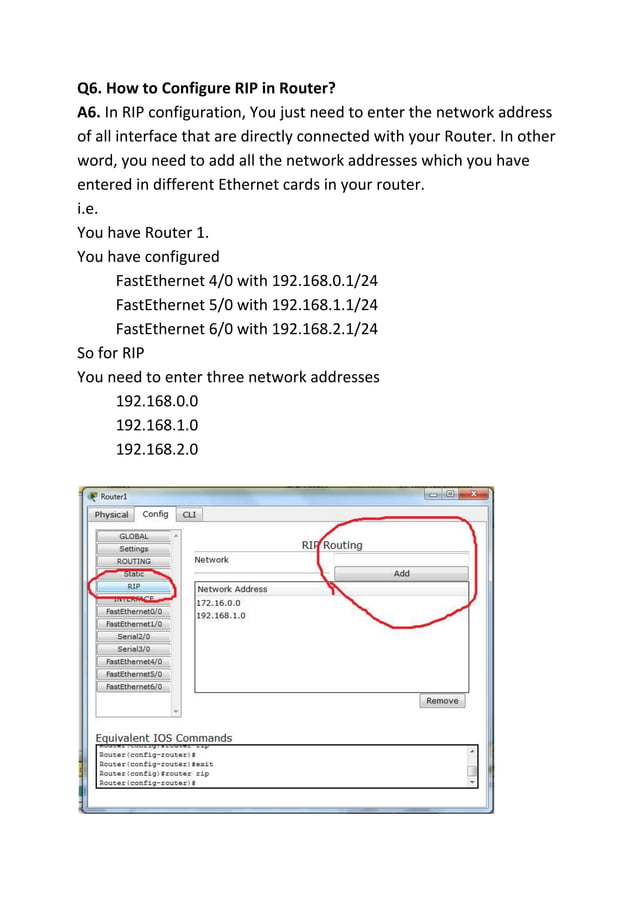 Packet tracer practical guide | DOCX