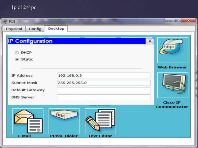 Packet Tracer Tutorial # 1 | PPT