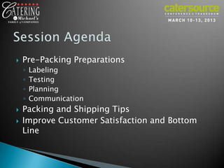 Packing and shipping | PPTX