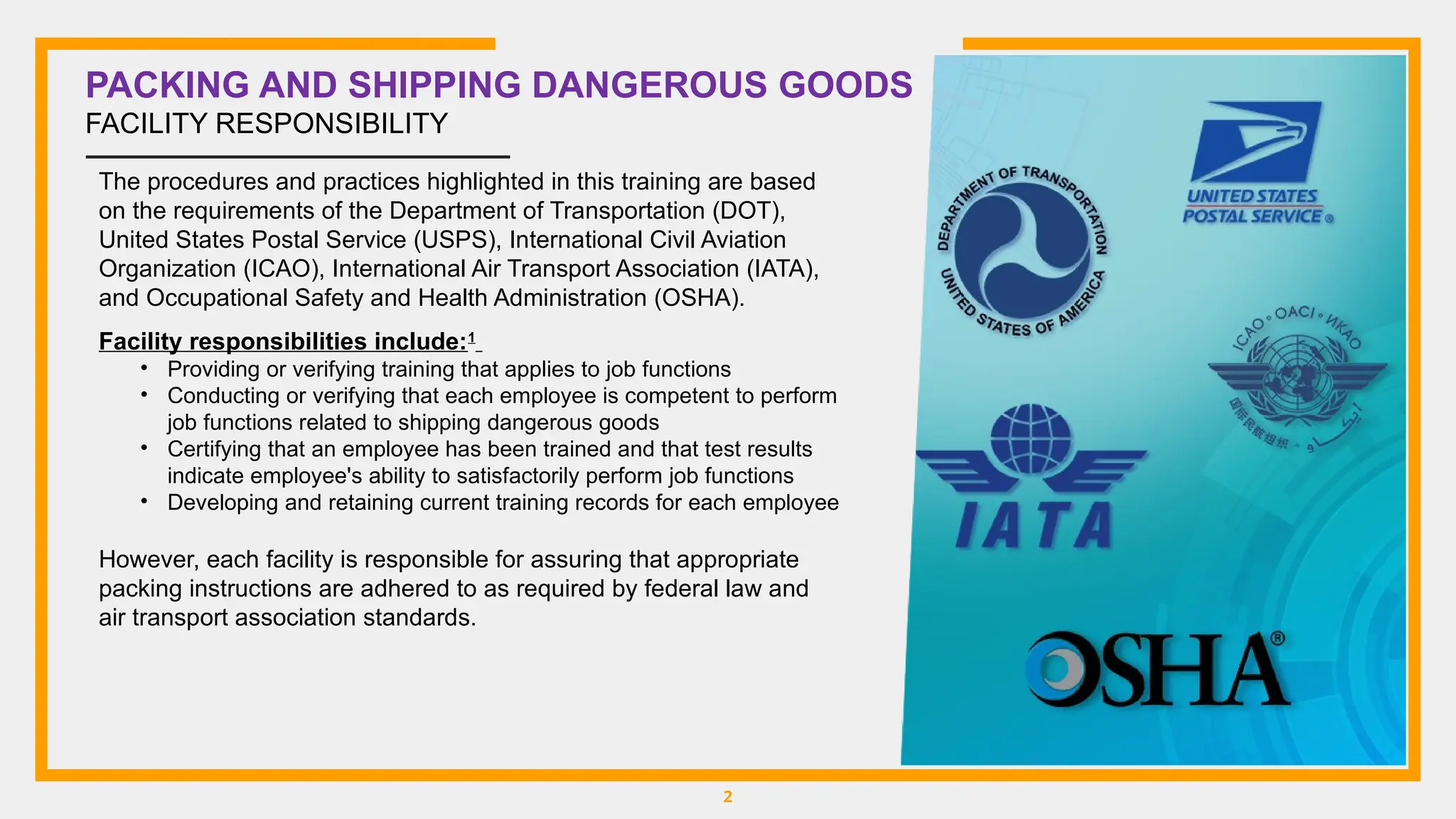 Packing and Shipping Dangerous presentation | PPTX