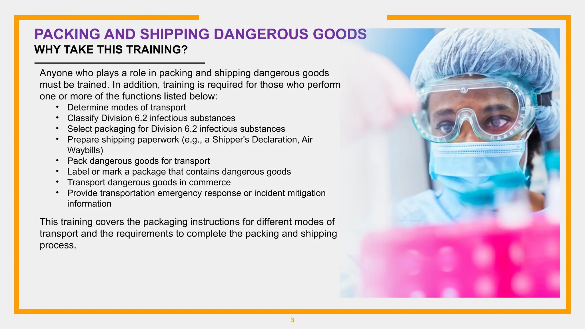 Packing and Shipping Dangerous presentation | PPT