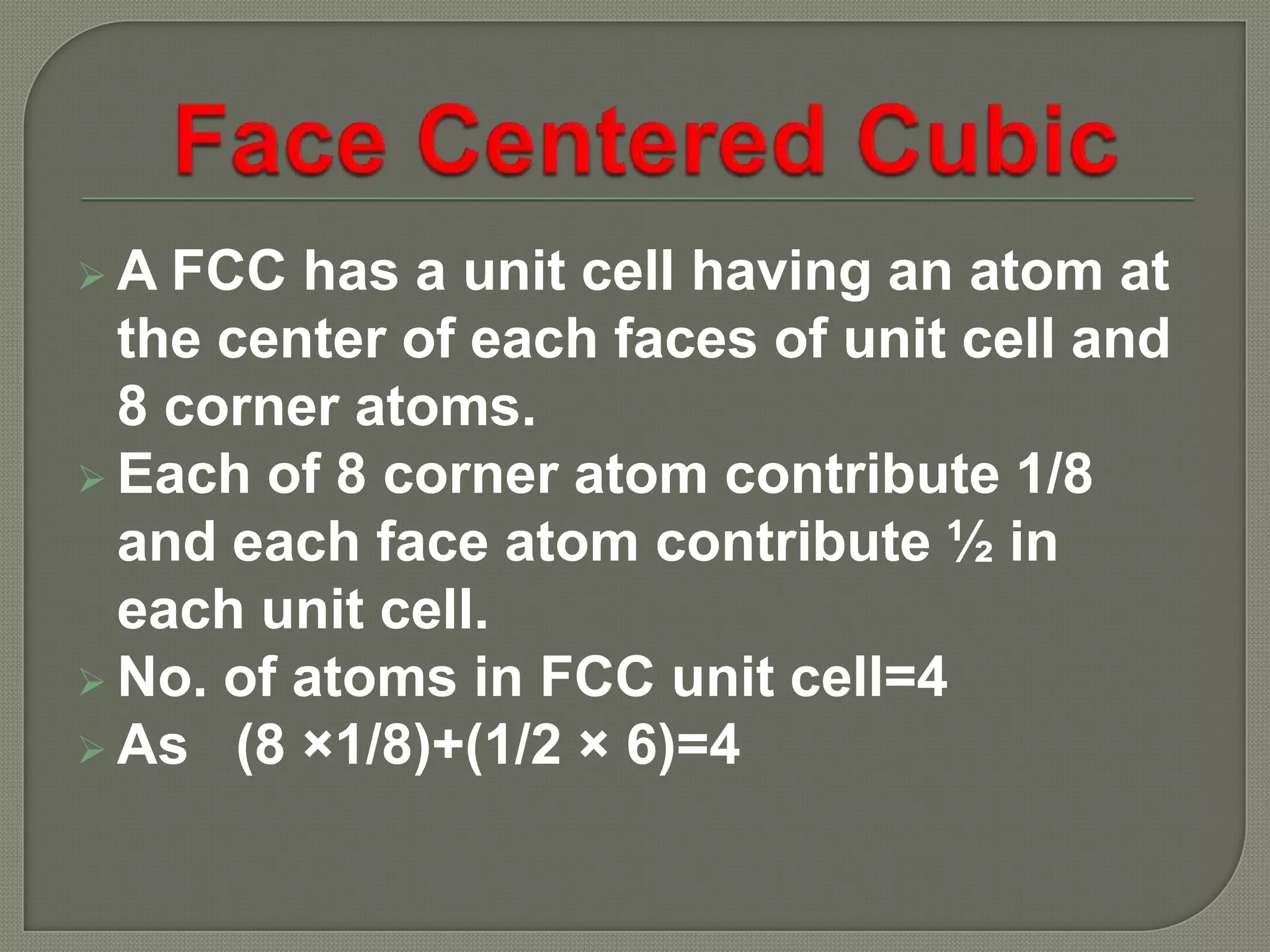 Packing factor | PPTX