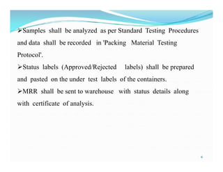 Packing materials presentation 2 | PDF