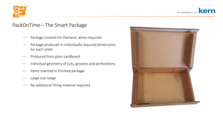 PackOnTime keynote | PPT