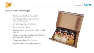PackOnTime keynote | PPT