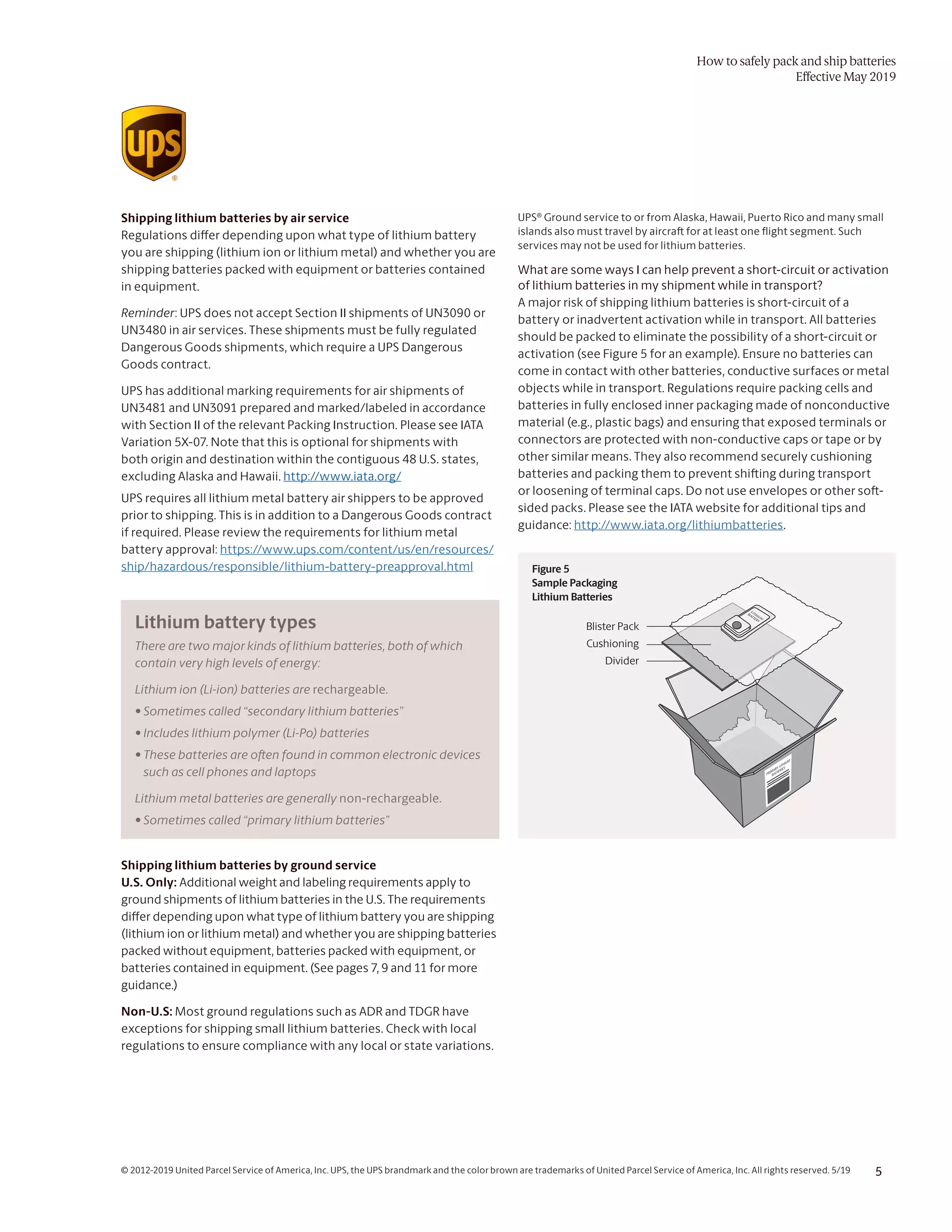 Pack ship Batteries | PDF