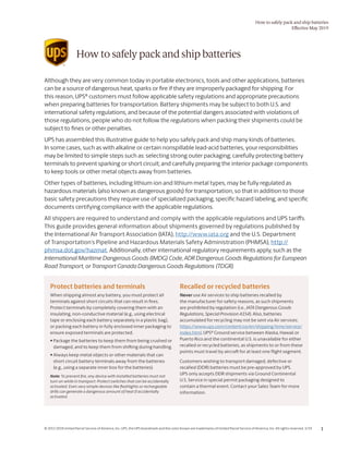 Pack ship Batteries | PDF