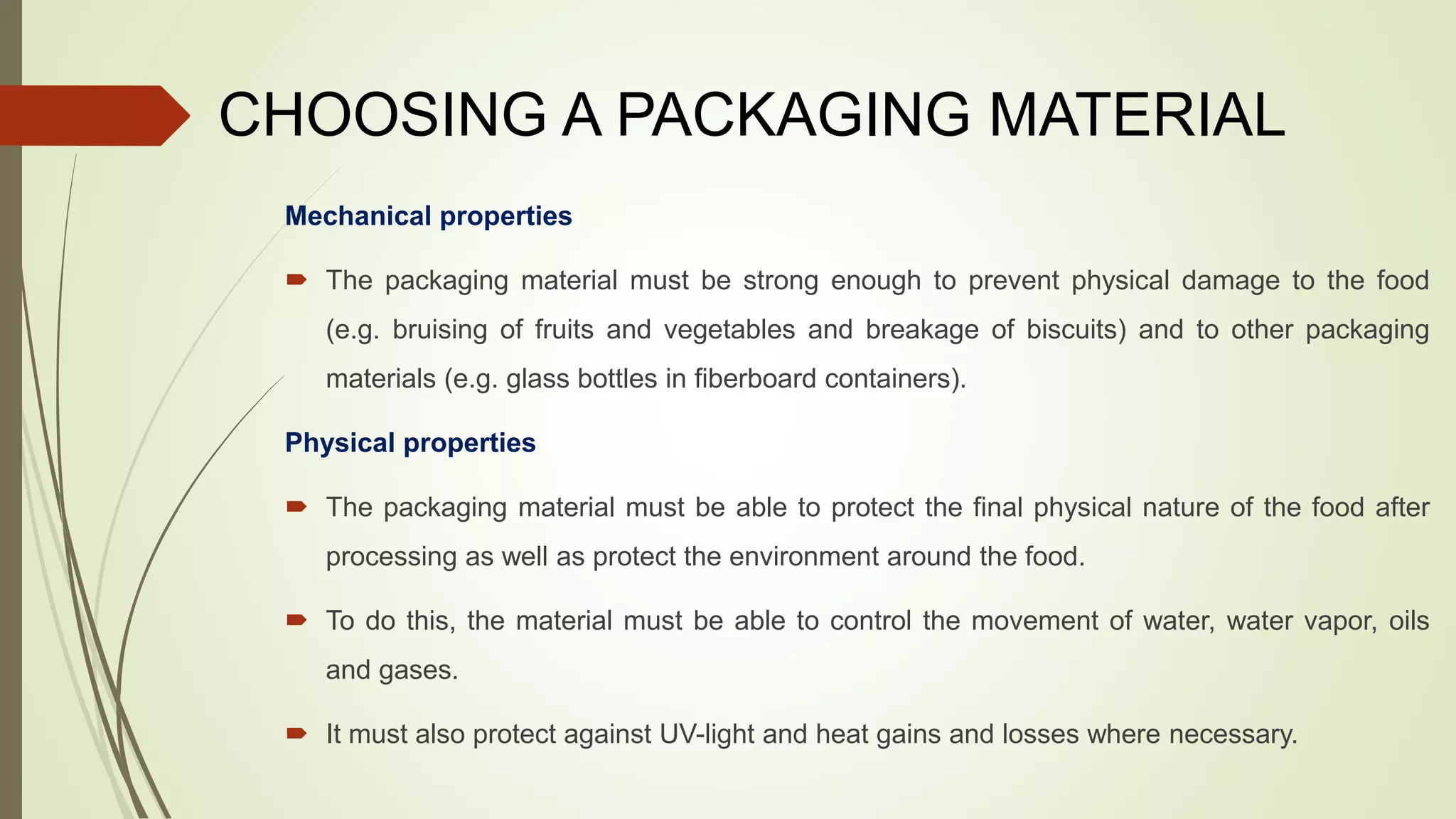 PackTech materials packing Textile materials | PPTX