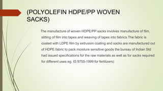 PackTech materials packing Textile materials | PPTX