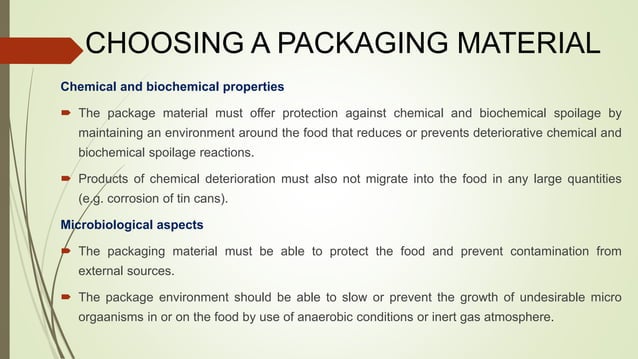 PackTech materials packing Textile materials | PPT