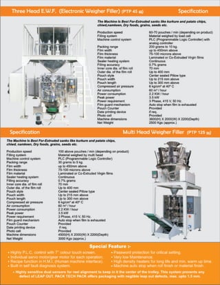 Pack Tech Pack, Faridabad, Packing Machine | PDF