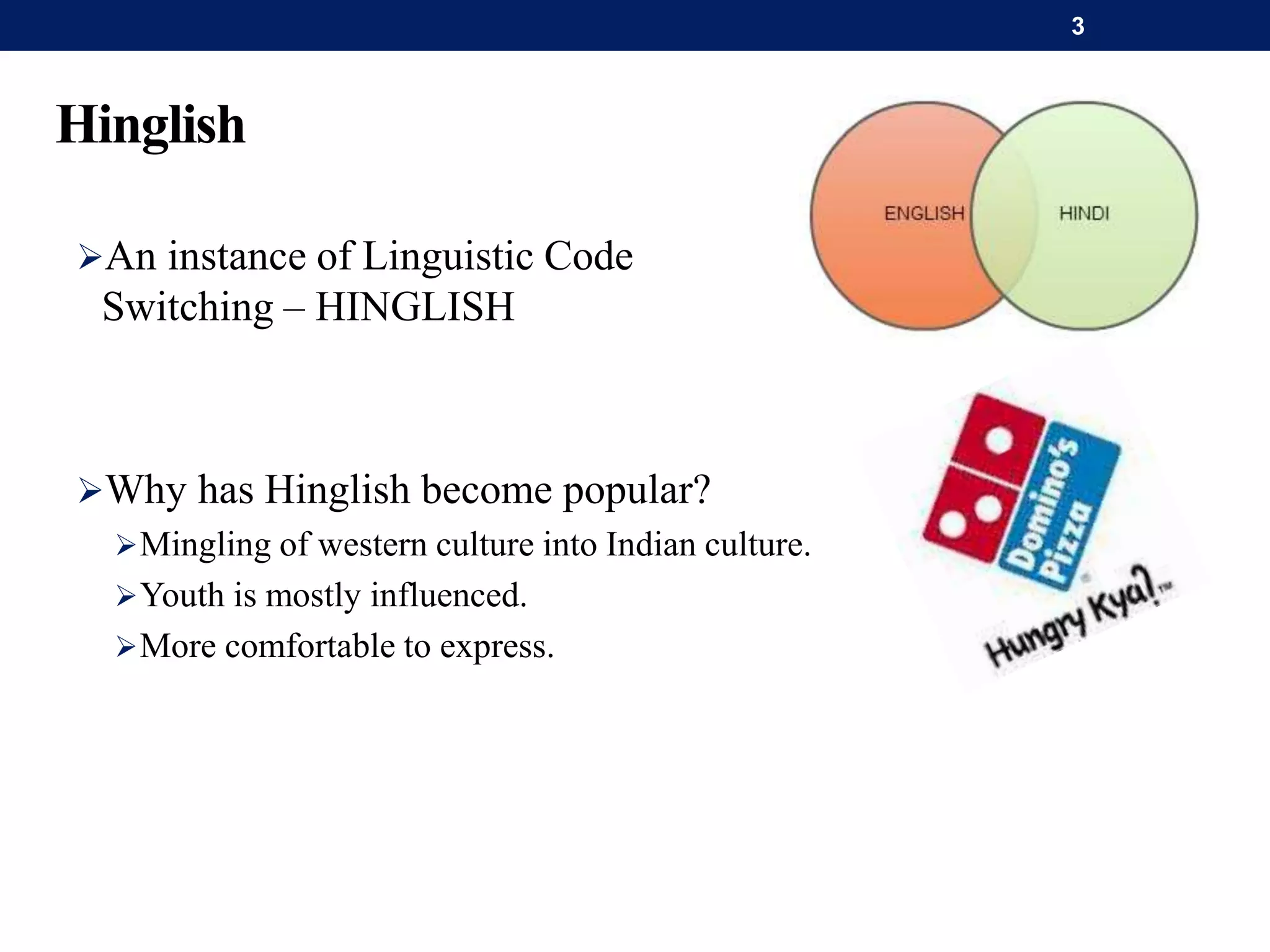 Word Level Language Identification In Code Switched Texts Ppt