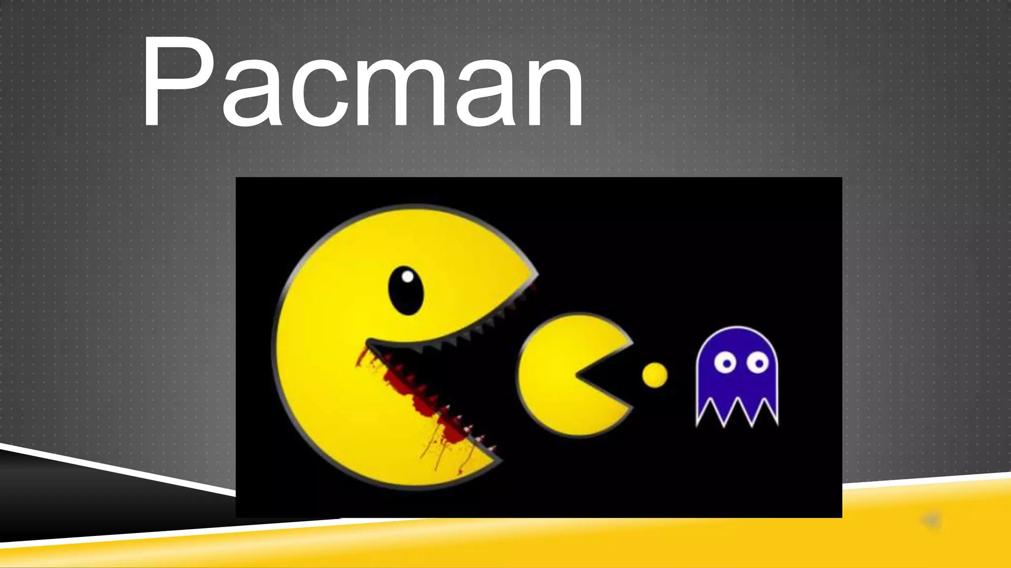 Pacman | PPTX | Video Game Genres | Video Gaming