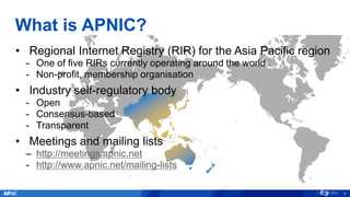 PacNOG 23: APNIC Regional Update | PPT