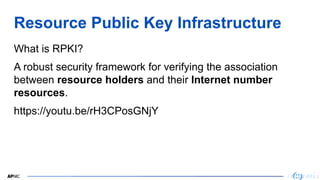 PacNOG 30: RPKI update | PPT