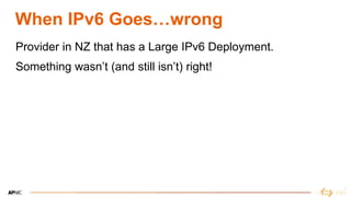 PacNOG 31: IPv6 in the Pacific | PPT