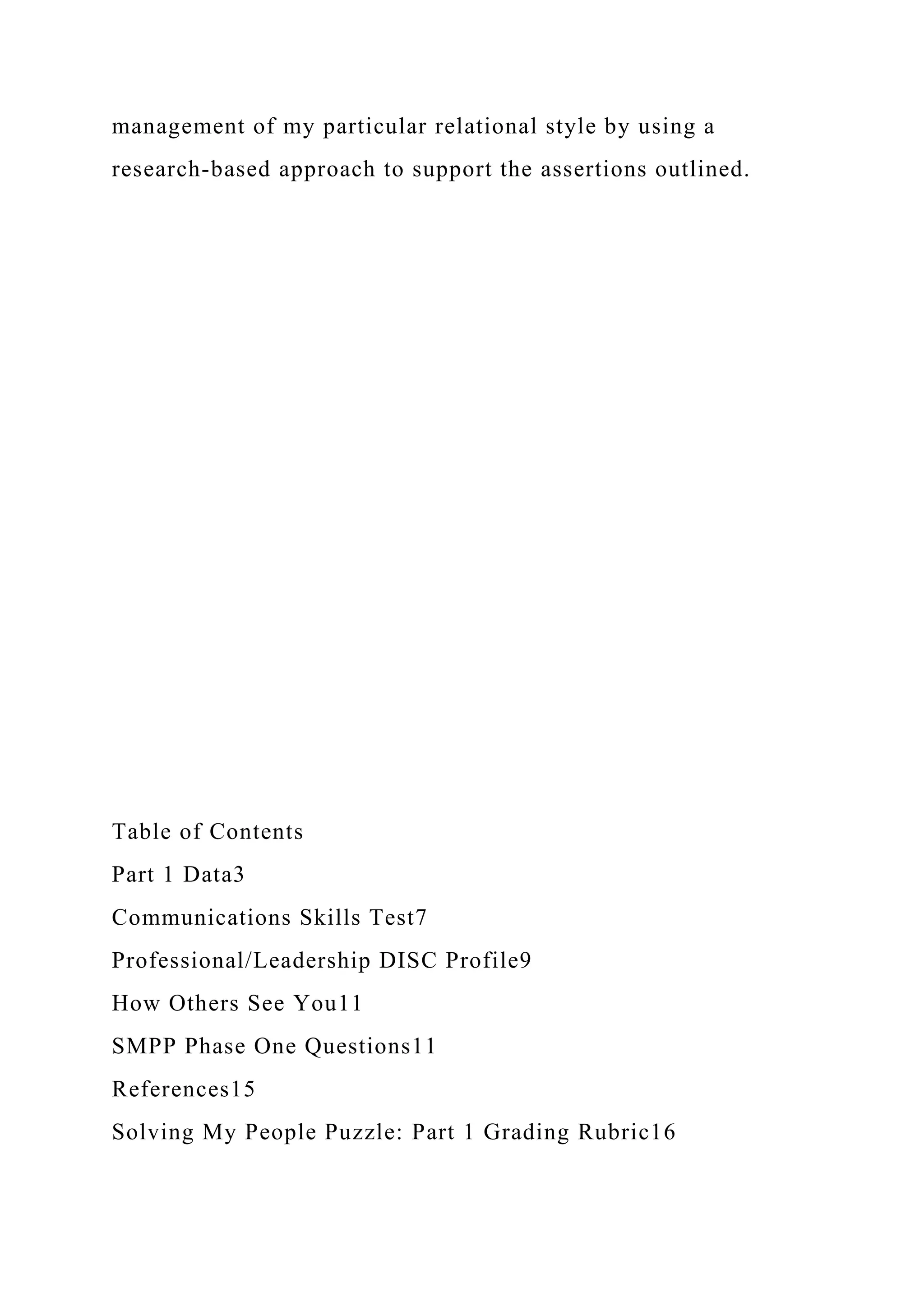 PACO 500Solving My People Puzzle Part 2 Grading RubricCriteri.docx