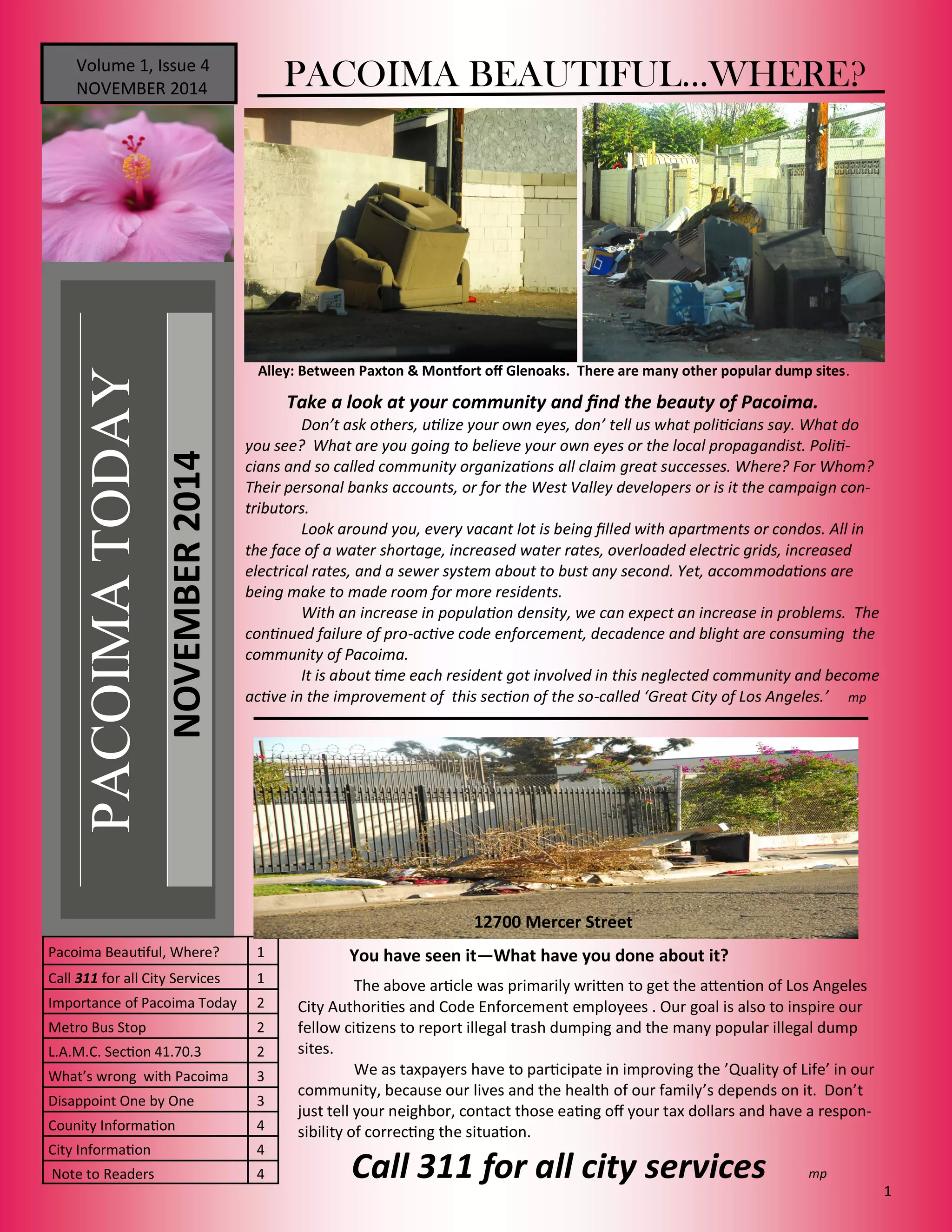 Pacoima today (11-2014) | PDF | Substance Abuse | Diseases and Conditions