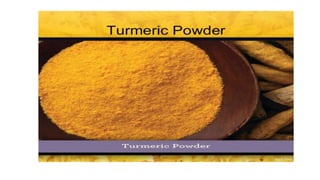 Turmeric Powder Processing | PPTX